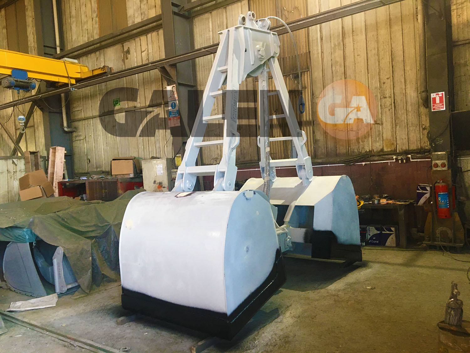 Clamshell Bucket For Crane | Deep Water Excavation Grab