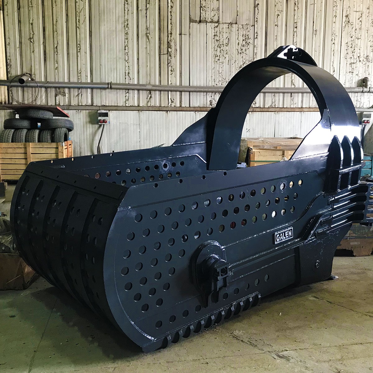 Dragline Buckets For Liebherr HS825 And Sennebogen 625