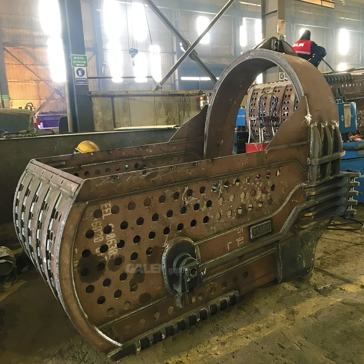 Dragline Buckets For Liebherr HS825 And Sennebogen 625